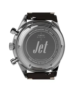 TIMEX Marlin Jet Quartz Chronograph 40mm Strap Watch