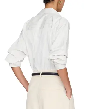ANINE BING Essie Cropped Shirt