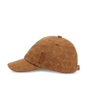 Sandro Cross Pattern Denim Cap