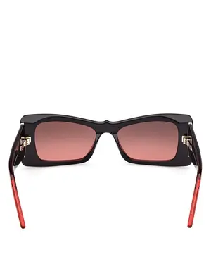 CHRISTIAN LOUBOUTIN Butterfly Sunglasses, 54mm - Black/gradient Smoke