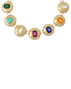 Kurt Geiger Stone Button Collar Necklace