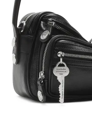 Acne Studios Leather Shoulder Bag - Black