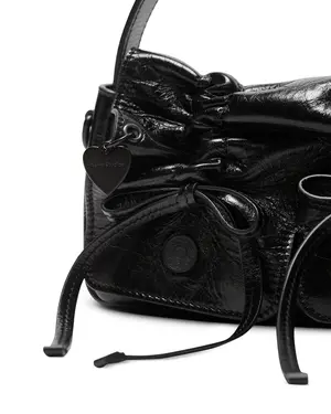 Acne Studios Multipocket Micro Lux Leather Crossbody - Black