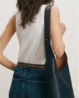 Veronica Beard Leather Tote Bag
