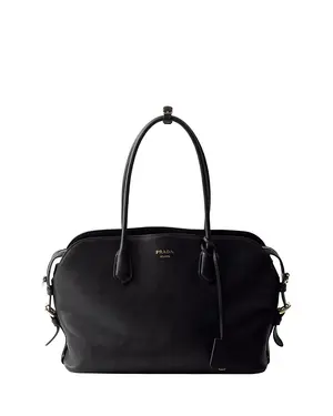 Prada Large Leather Tote Bag