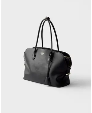 Prada Large Leather Tote Bag