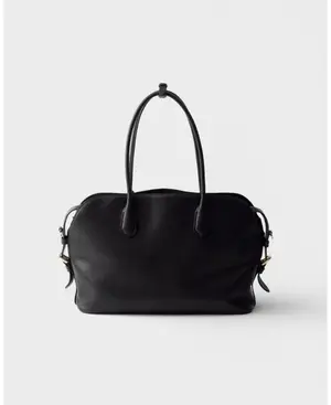 Prada Large Leather Tote Bag