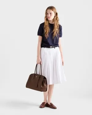 Prada Leather Tote Bag