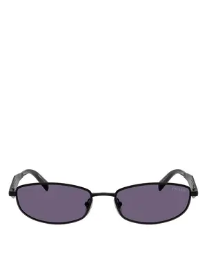 Prada Pr Oval Sunglasses - Violet