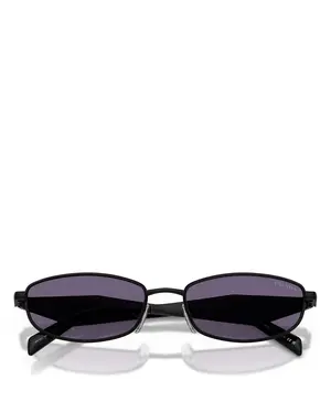 Prada Pr Oval Sunglasses - Violet
