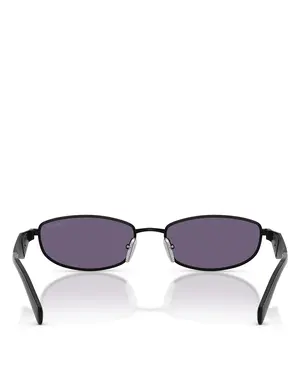 Prada Pr Oval Sunglasses - Violet