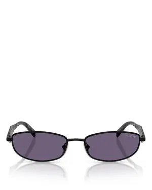 Prada Pr Oval Sunglasses - Violet