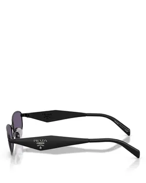 Prada Pr Oval Sunglasses - Violet