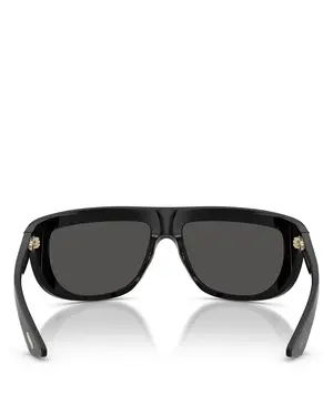 Khaite X Oliver Peoples Wraparound Sunglasses - Black