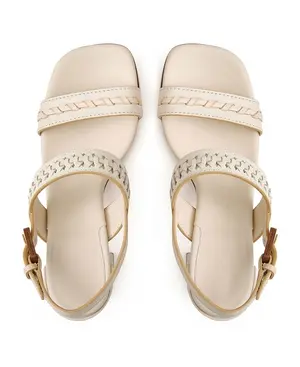Zimmermann Alchemy 85 Sandals - Milk