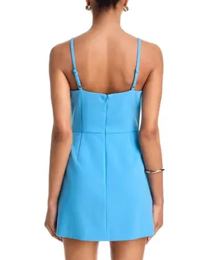 French Connection Whisper Scoop Neck Envelope Mini Dress