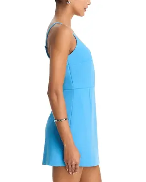 French Connection Whisper Scoop Neck Envelope Mini Dress