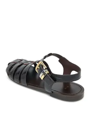Maje Multi-strap Leather Sandals