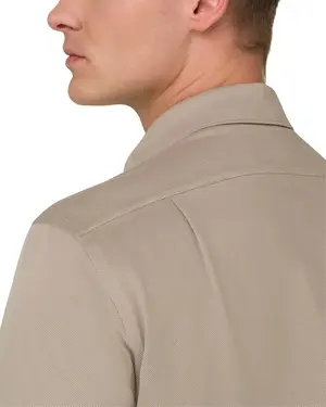 Boggi Milano Regular Fit Japanese Jersey Shirt