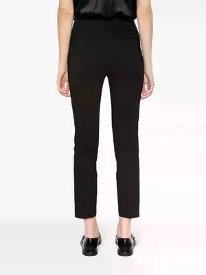 Pinko Bello Mid-waist Cigarette Trousers - Black