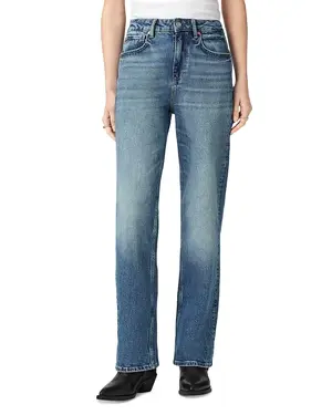 ALLSAINTS Ida High-rise Straight Jeans
