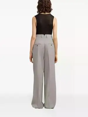 AMI Paris Pleated Palazzo Pants