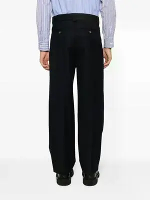 PT TORINO Virgin Wool Straight-leg Trousers