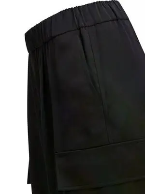 SEMPER Tapered Trousers With Cargo Pockets - Black