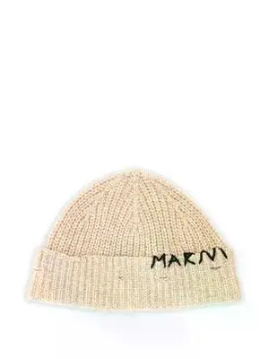 Marni Logo-embroidered Beanie