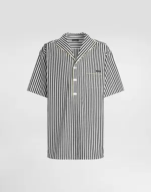 Dolce & Gabbana Striped Poplin Shirt - Multicolor