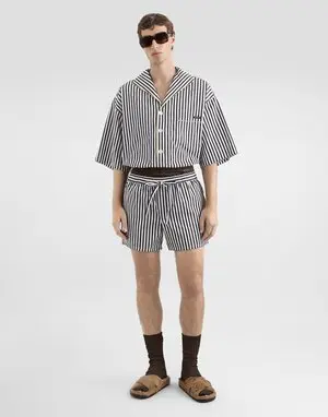 Dolce & Gabbana Striped Poplin Shirt - Multicolor