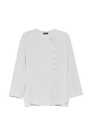 Emporio Armani Button Embellishment Shirt
