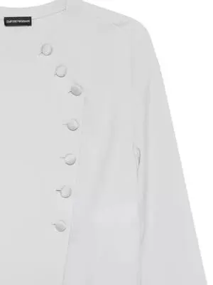 Emporio Armani Button Embellishment Shirt