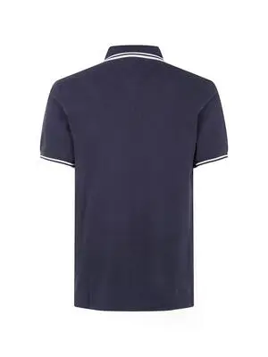 Fred Perry Tipped Laurel Polo T-shirt - Blue