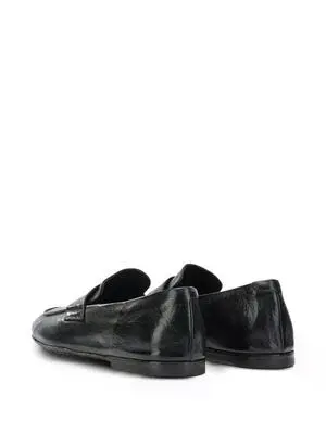 Officine Creative Airto Leather Loafers - Black