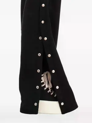 Rick Owens Pusher Button-detail Trousers
