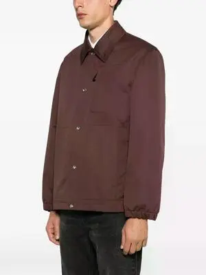 JIL SANDER Press-stud Jacket - Brown