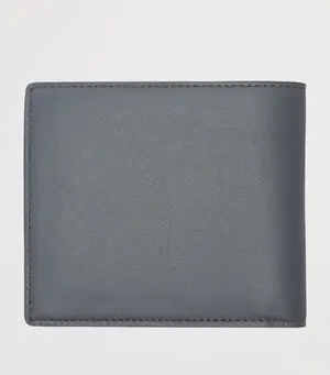 Burberry Leather Check Pop Bi-fold Wallet