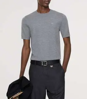 Burberry Cashmere T-shirt - Grey