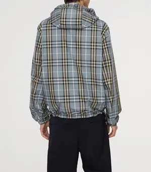 Burberry Reversible Check Print Jacket