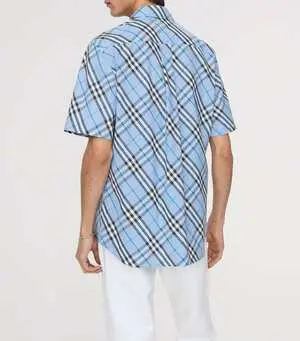 Burberry Check-print Short-sleeve Shirt