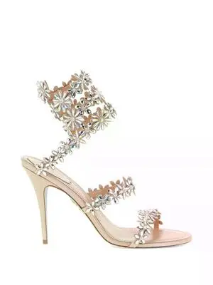 Rene Caovilla Eva Floral-embellished Sandals