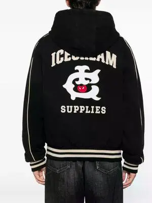 BILLIONAIRE BOYS CLUB Hooded Bomber Jacket