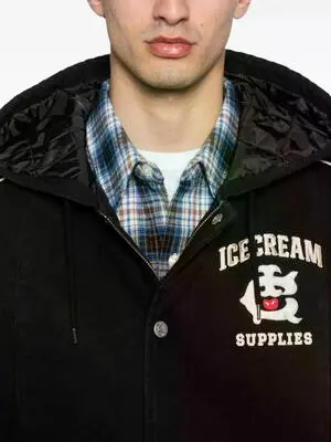 BILLIONAIRE BOYS CLUB Hooded Bomber Jacket