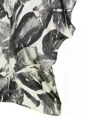 ALYSI Printed V-neck Shirt