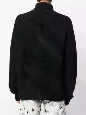 Heron Preston Embroidered Roll-neck Jumper