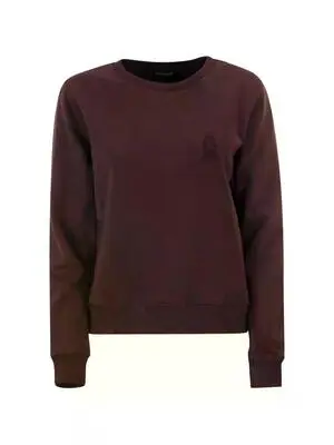DONDUP Crew-neck Sweatshirt With Logo Embroidery