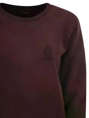 DONDUP Crew-neck Sweatshirt With Logo Embroidery