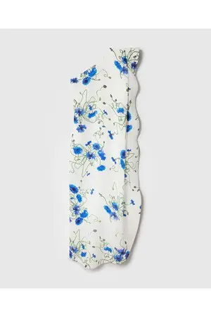 Stella McCartney Floral Print Asymmetric Cocktail Dress