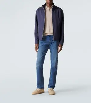 Zegna Slim-fit Jeans - Blue